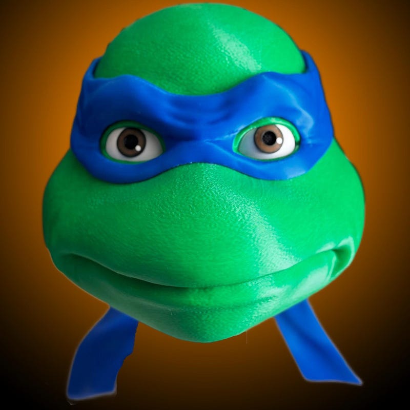 Ninja Turtle Mask - Etsy