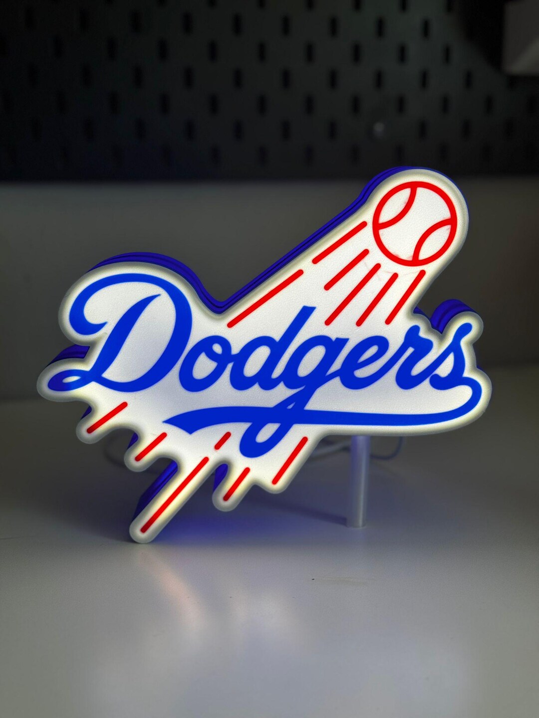 Los Angeles Dodgers - Light Box - LED - Etsy