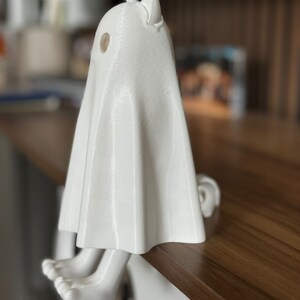 Standing Cat Ghost - 3d Printed - Halloween Decoration - Etsy