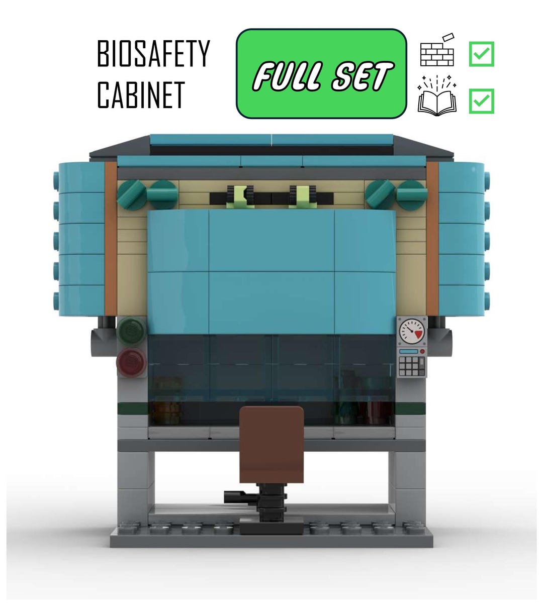 LEGO Biosafety Cabinet MOC – Detailed BSC for Pharma & Biotech ...
