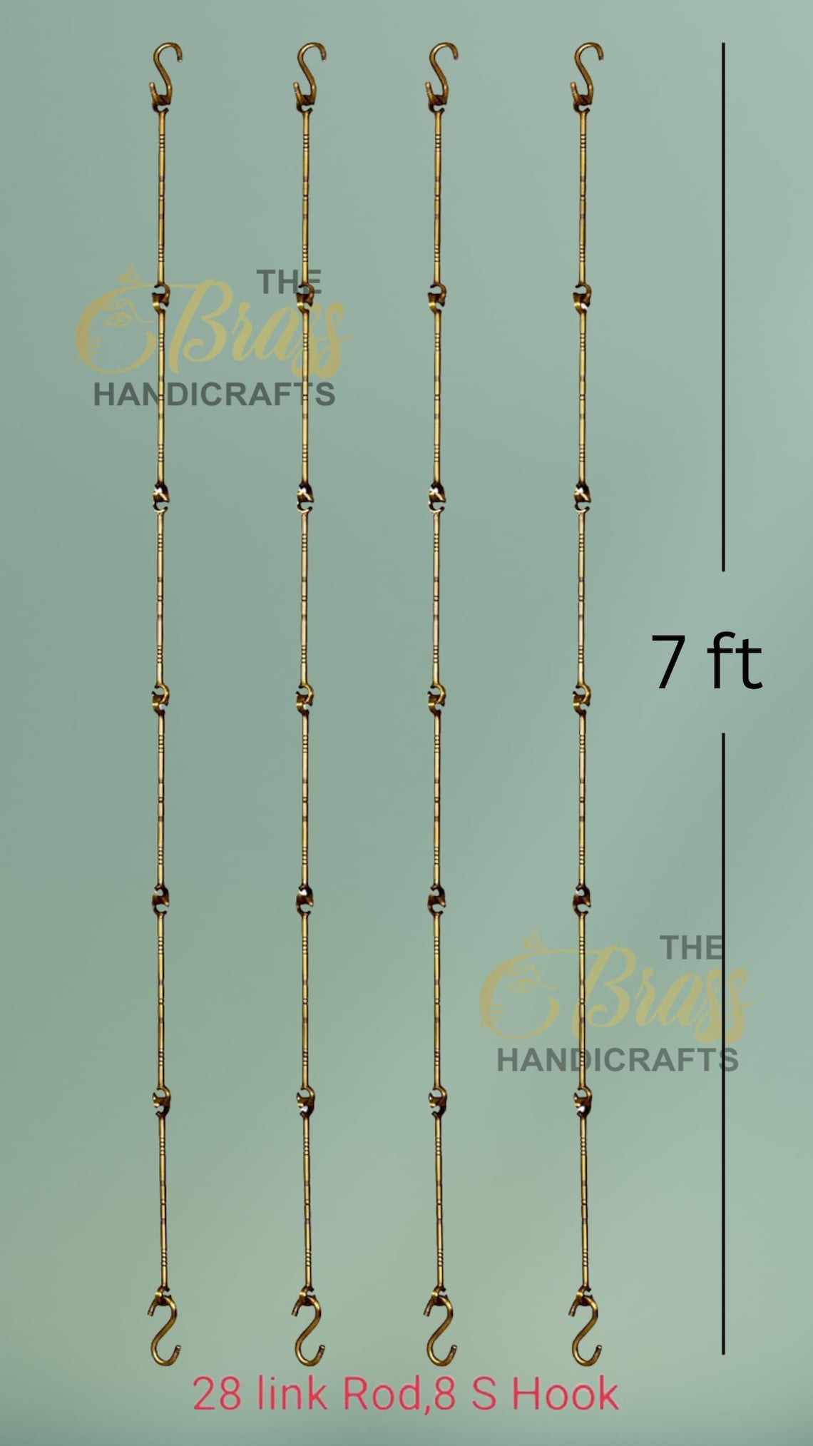 Brass Swing Chain Set – Elegant Antique Home Décor for Traditional and ...