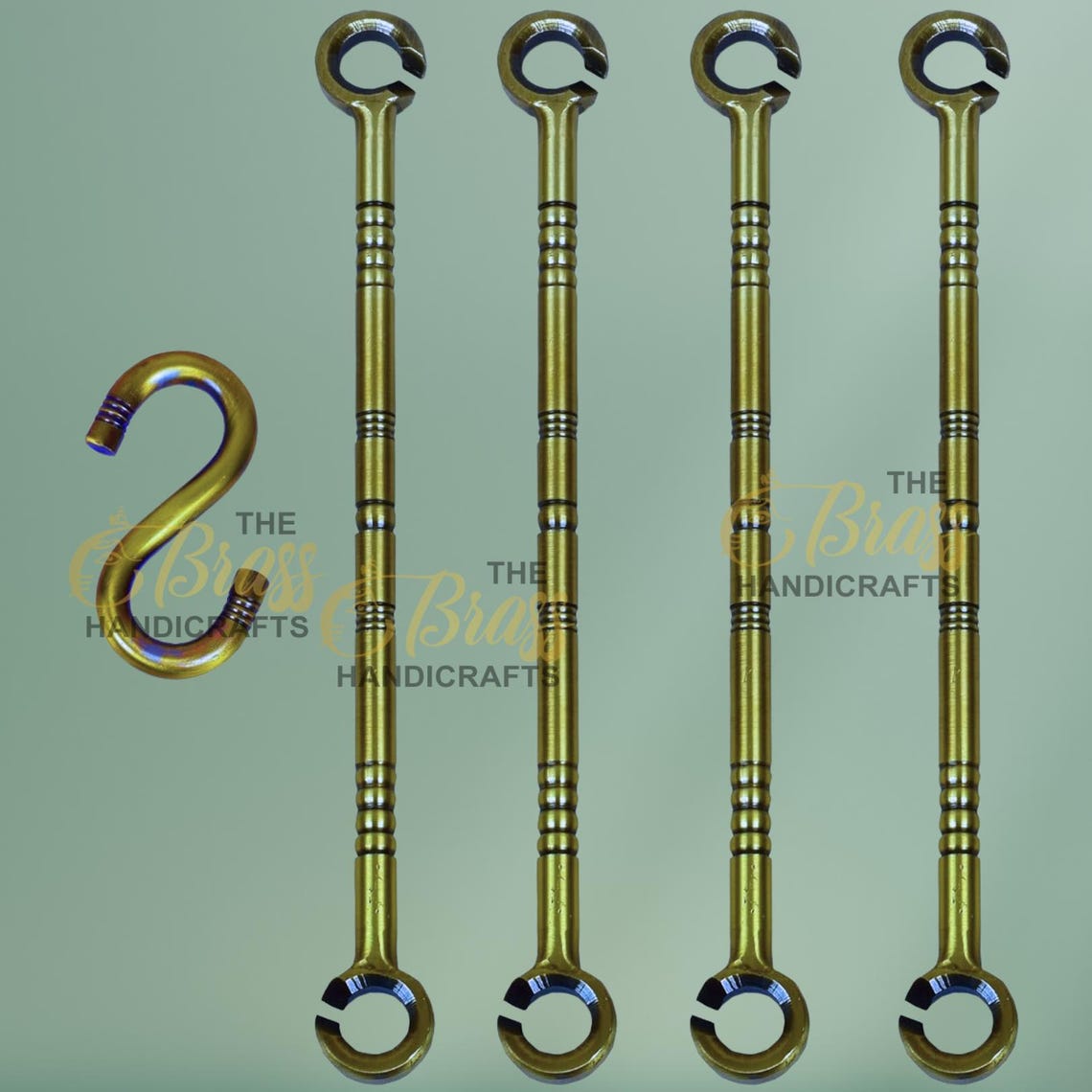 Brass Swing Chain Set – Elegant Antique Home Décor for Traditional and ...