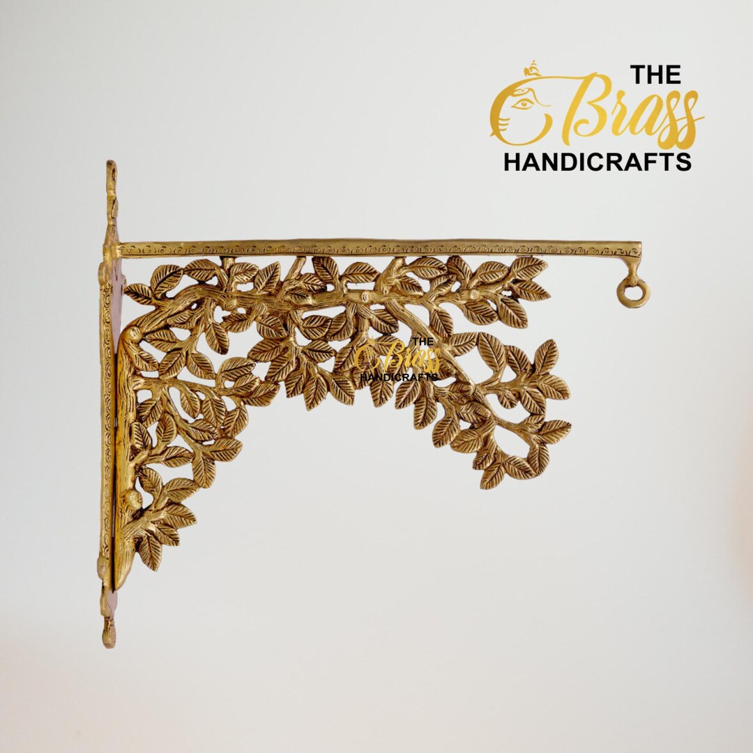 Brass Wall Bracket for Hanging Bells, Home Decoration and Gifting ...