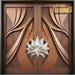 Solid Brass Lotus Design Door Handle | Best Lotus Design Home Decor ...