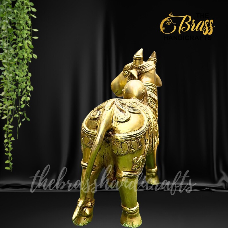 Big Bull Nandi Statue, Shiva Nandi Statue for Peace & Home Protection ...
