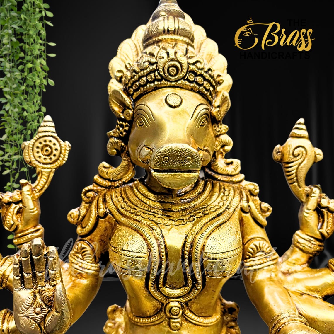 Brass Varahi Amman Statue | Hindu Goddess Varahi Idol | Varahi Devi ...