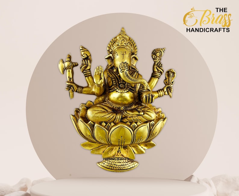 Brass Ganesh Wall Hanging | Ganpati Wall Hanging Home Decor |ganesha ...