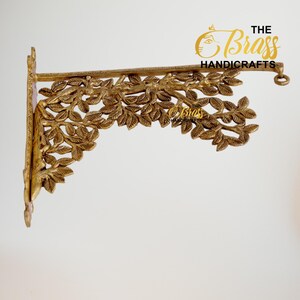 Brass Wall Bracket for Hanging Bells, Home Decoration and Gifting ...
