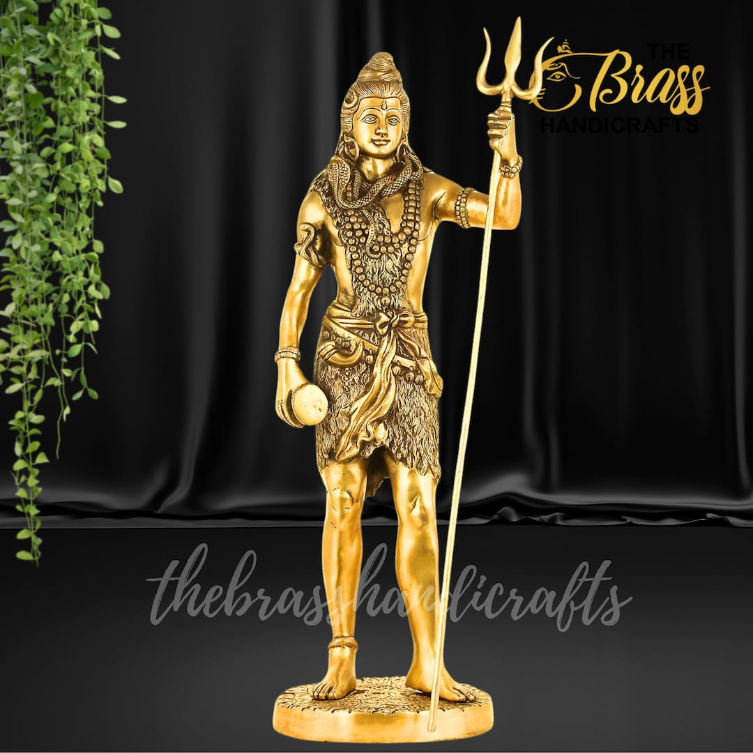 Shiva Standing Statue 24 Inches Standing Shiva Statue, Lord Shiva Murti ...