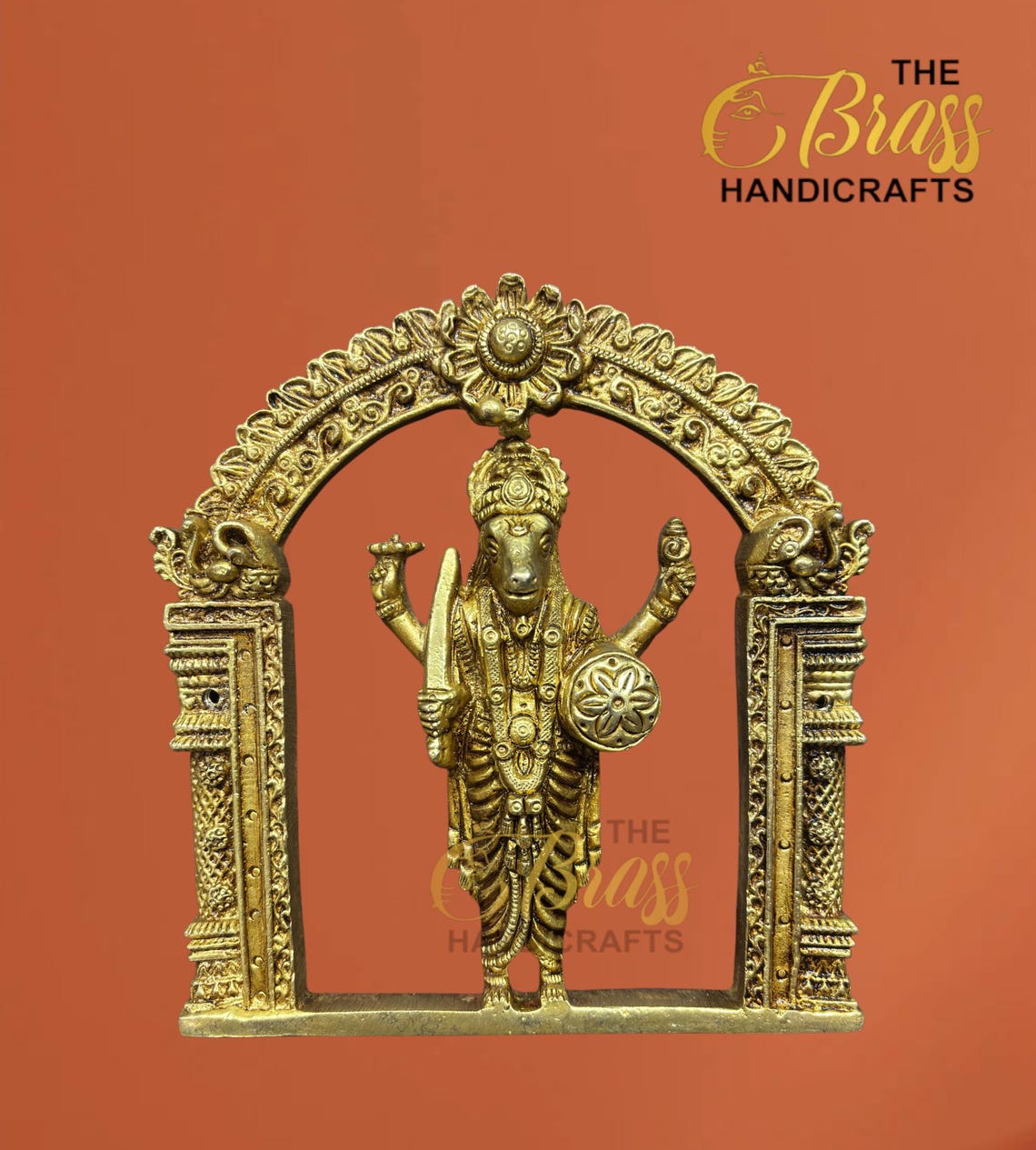 Brass Dashavatar Wall Decor, Vishnu Dashavatar Wall Hanging With ...
