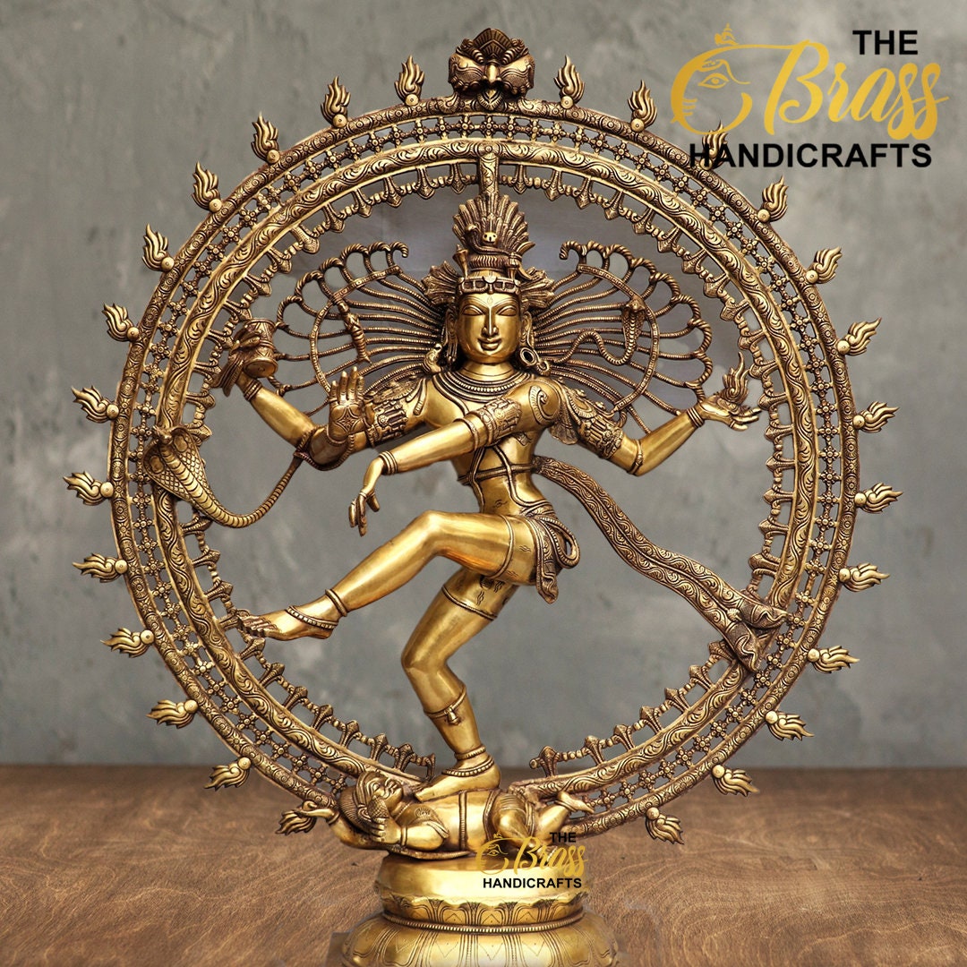 Natraj Statue in Antique Finish – 48 Inches | Shreyam Nritya Nateshvara ...