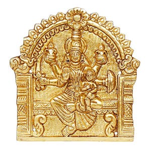Brass Ashtalakshmi Wall Hanging Set: Hindu Temple Decor - Etsy
