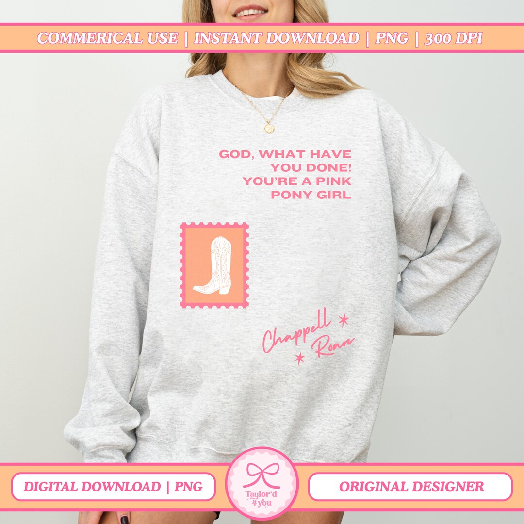 Chappell Roan Inspired PNG: Pink Pony Club DTF (digital Download) - Etsy
