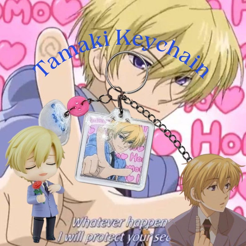 Ouran High Host Club Tamaki Kawaiicore Y2K Photo Keychain - Etsy