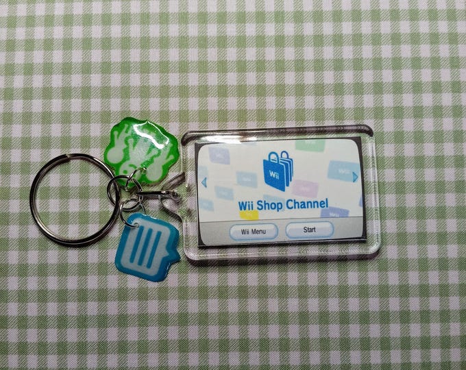 2000s Frutiger Aero Inspired Keychain wii - Etsy