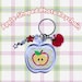 Apple-shaped Photo Keychain Grandmacore Trinketcore Inspired - Etsy