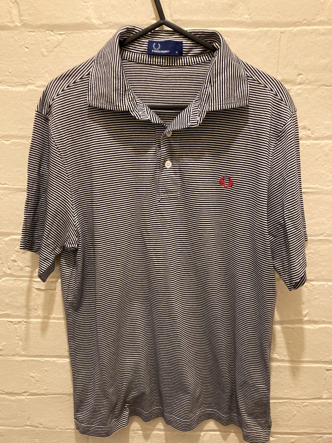 Fred Perry Grey and White Polo-shirts Womans - Etsy