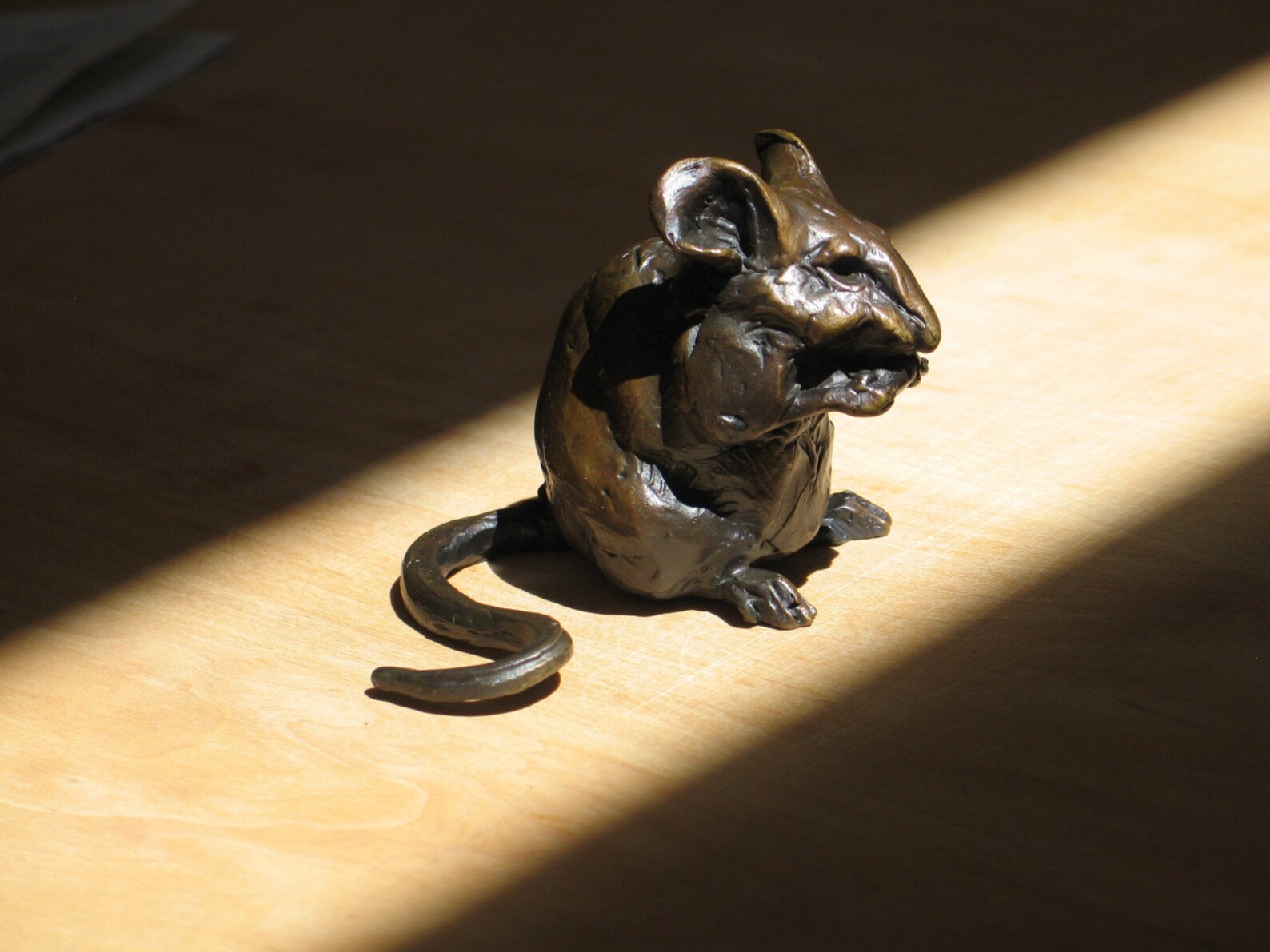 Chubby Mouse (bronze) About 2.5 Inches Tall - Etsy