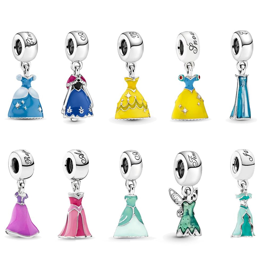Princess Silver Charm,charm for Gift,princess Silver Charm, Silver 925 ...