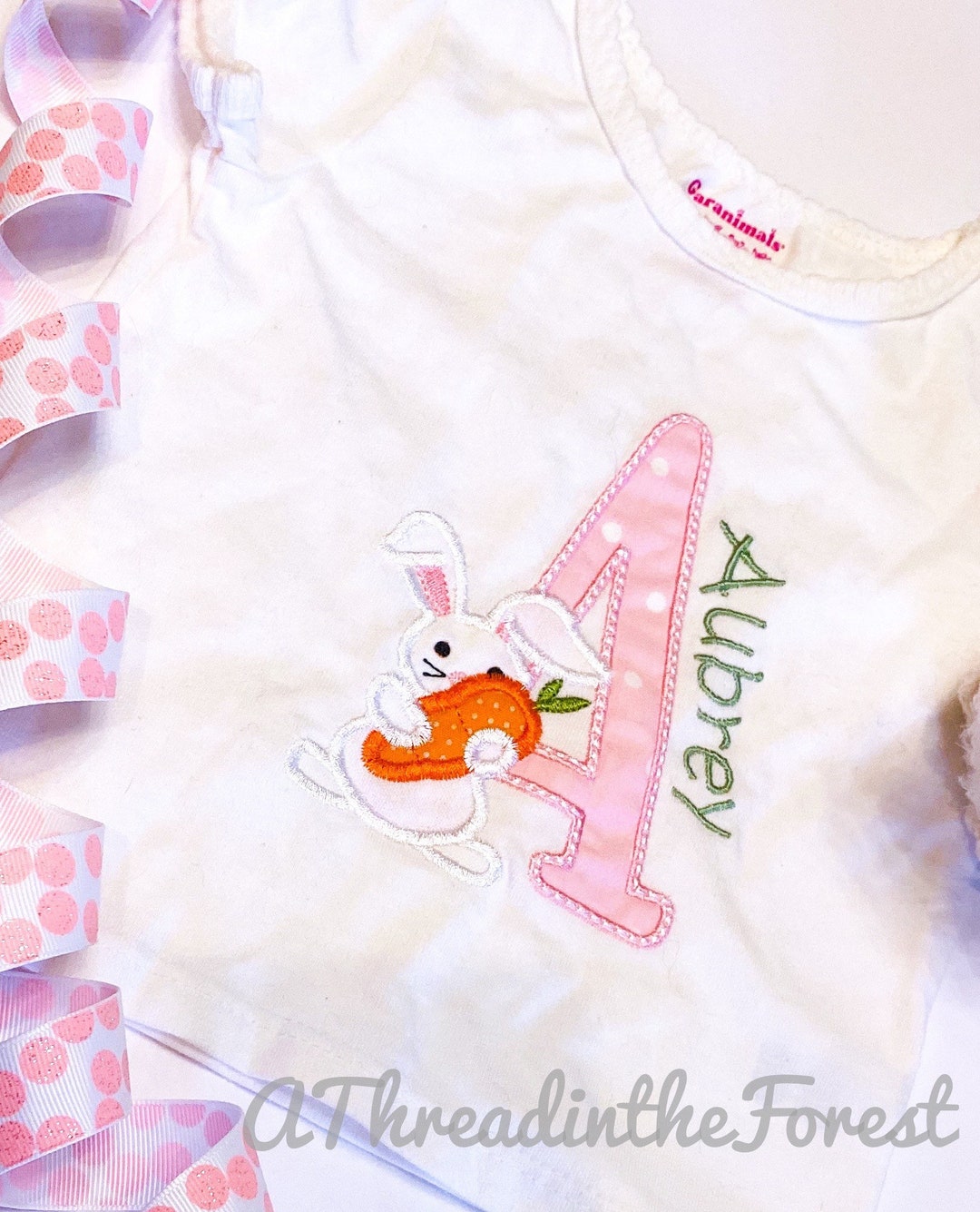 Easter Embroidered Shirt Easter Bunny Shirt Personalized Shirt Easter ...