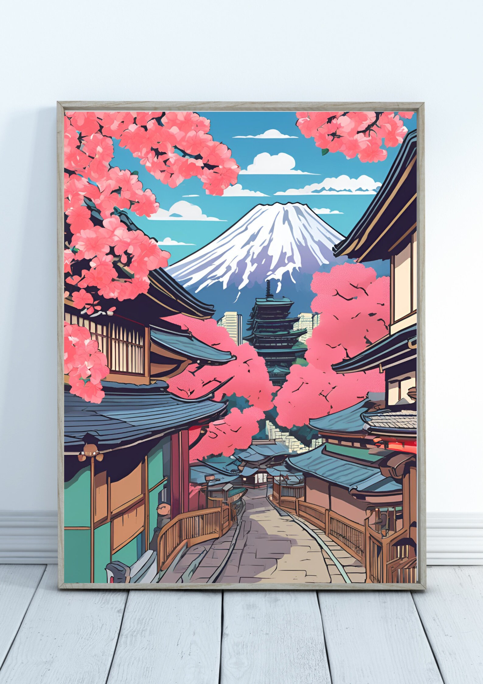 Japanese Art Digital Art Print Wall Art Printable Art Modern Art ...