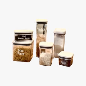 Custom Labels Forpantry/ Kitchen Signs/ Pantry Shelves/ Pasta Stickers ...