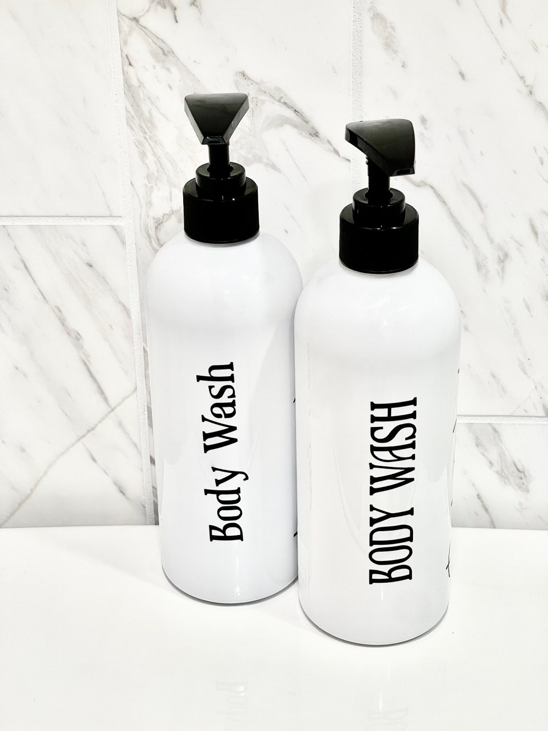 Body Wash Label/ Custom Label/ Bath Labels/ Bathroom Signs/ Bathroom ...