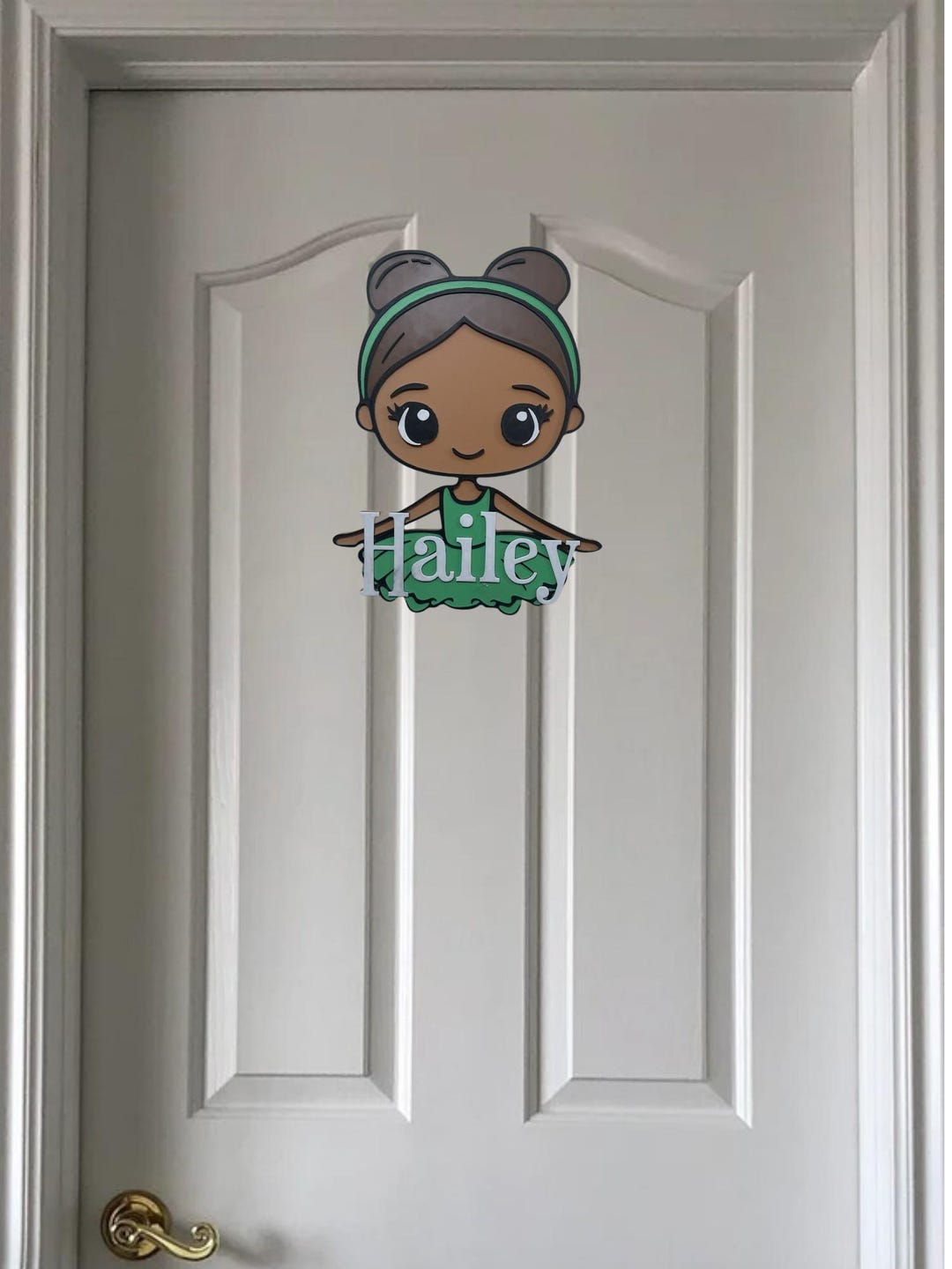 Ballerina Wall and Door Sign – Personalized Decor for Dance Lovers With ...