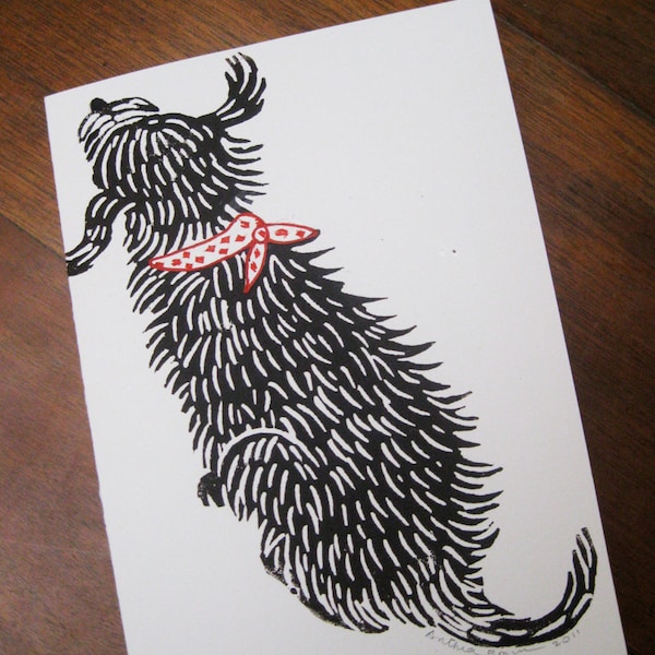 Linocut Cards - Etsy