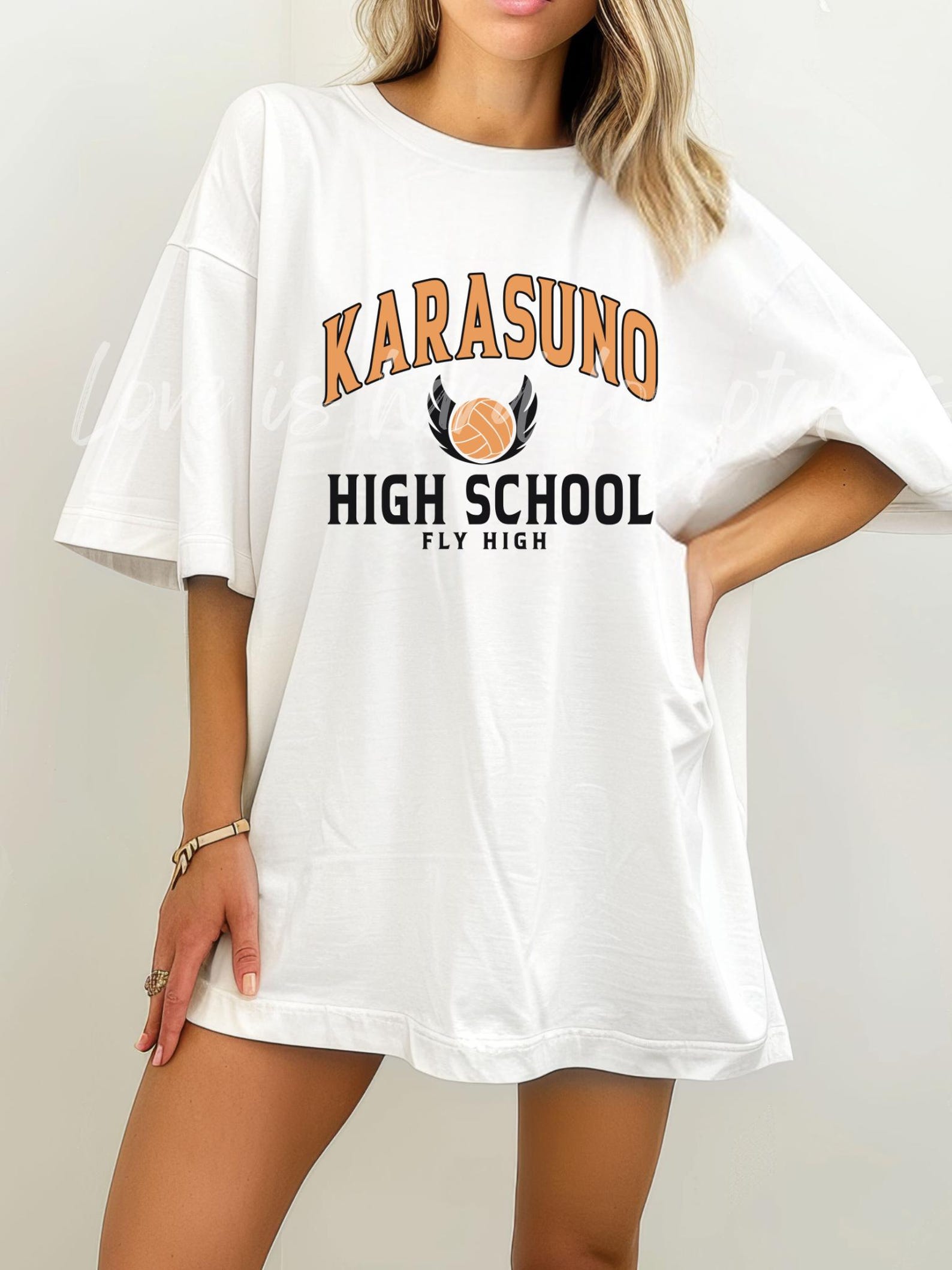 Unisex Haikyuu Karasuno High T-shirt Haikyu Volleyball Anime Top, Cute ...
