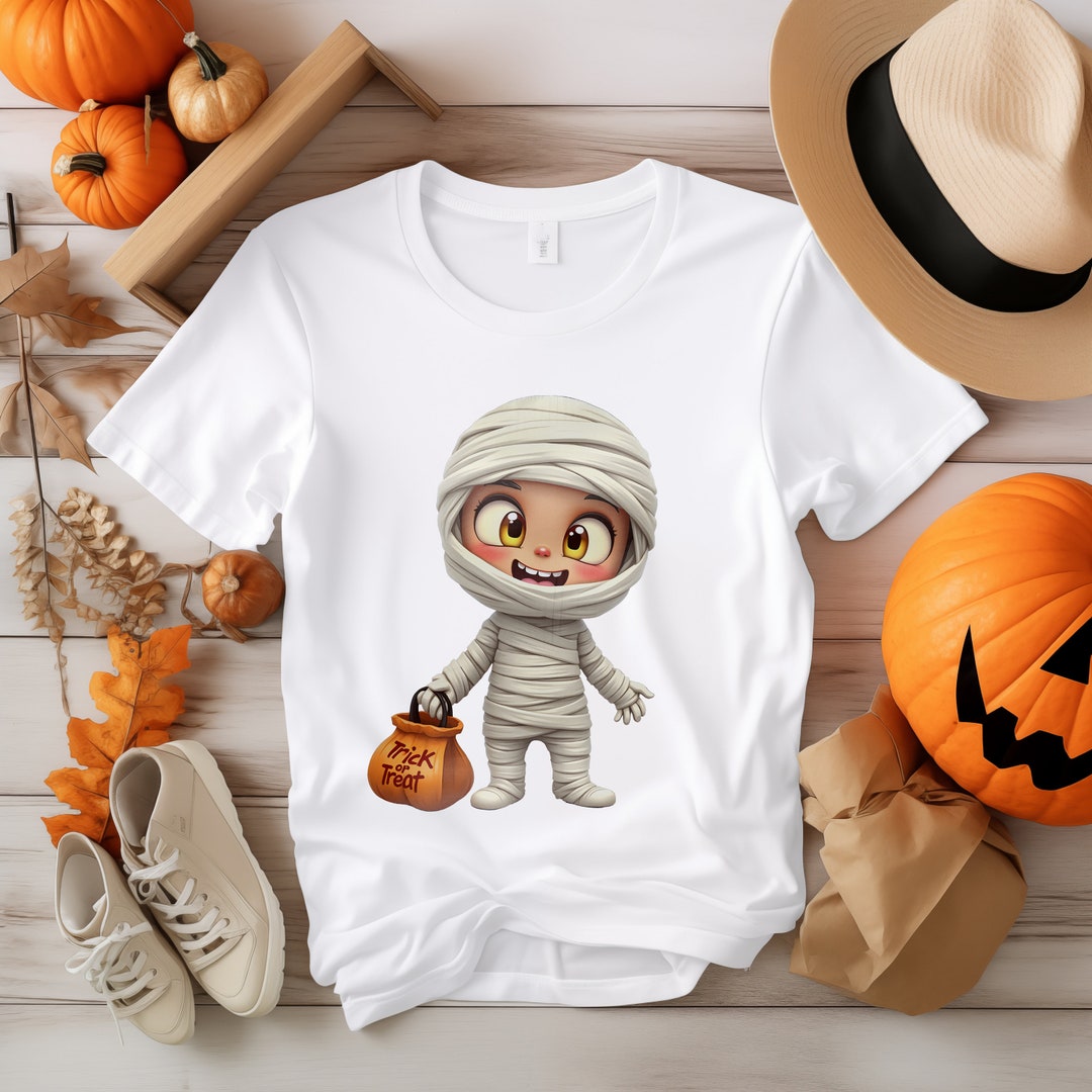 Lil' Mummy's Trick or Treat Adventure PNG SVG Formats Instant Download ...