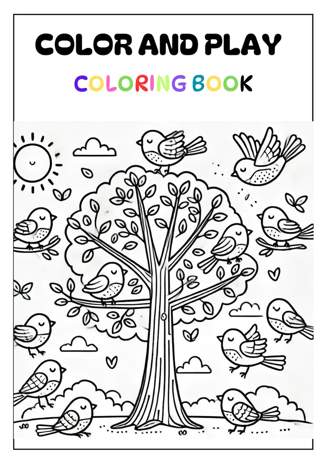 Coloring Book for Kids. - Etsy