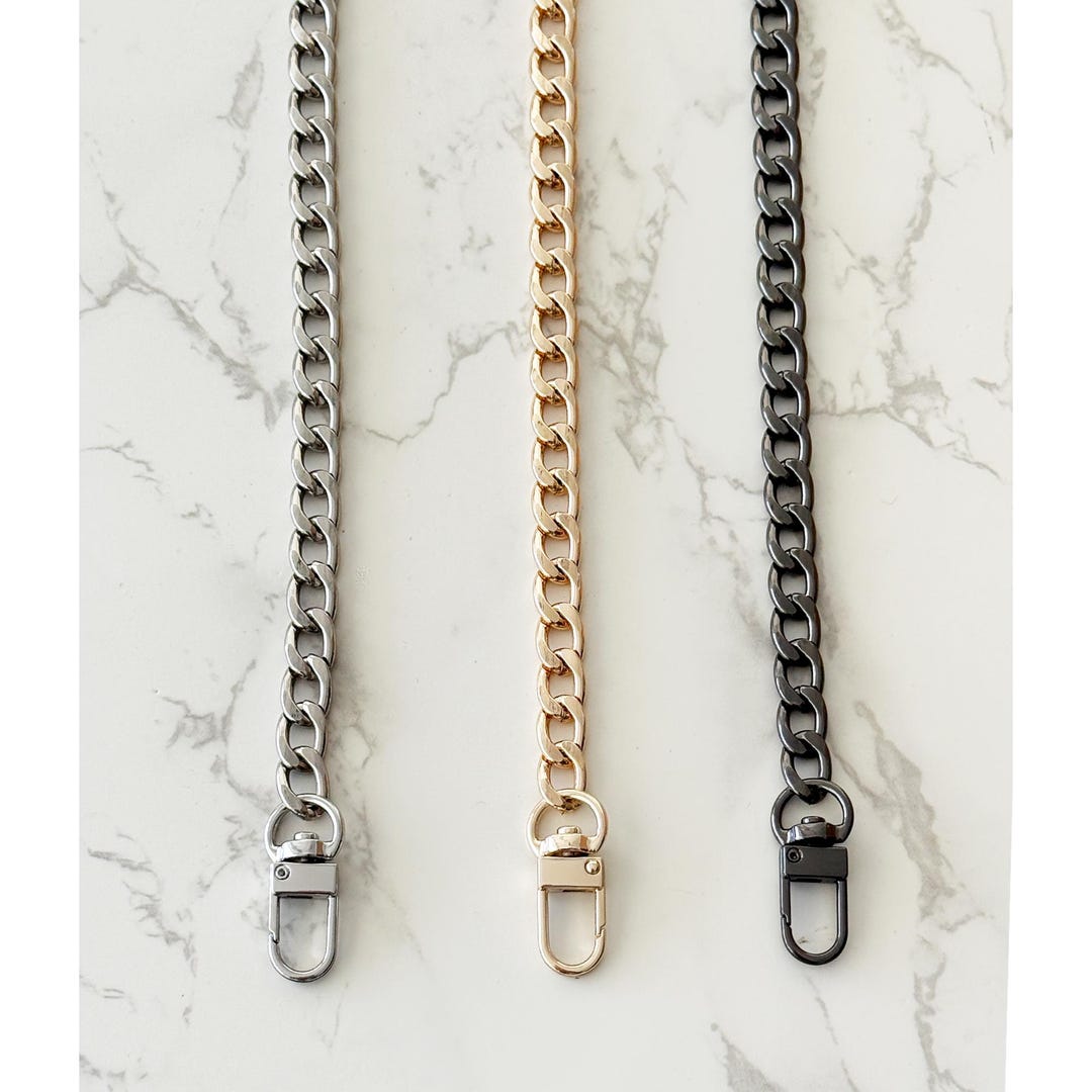 Deluxe Purse Chain Handle With Swivel Clasp 9.5mm Wide - Etsy