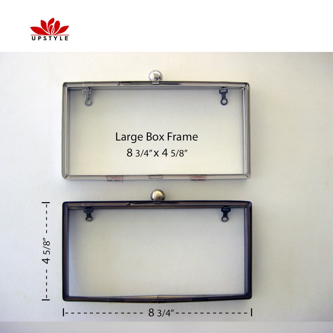 Large Box Clutch Purse Frame Minaudiere No Sew Project - Etsy