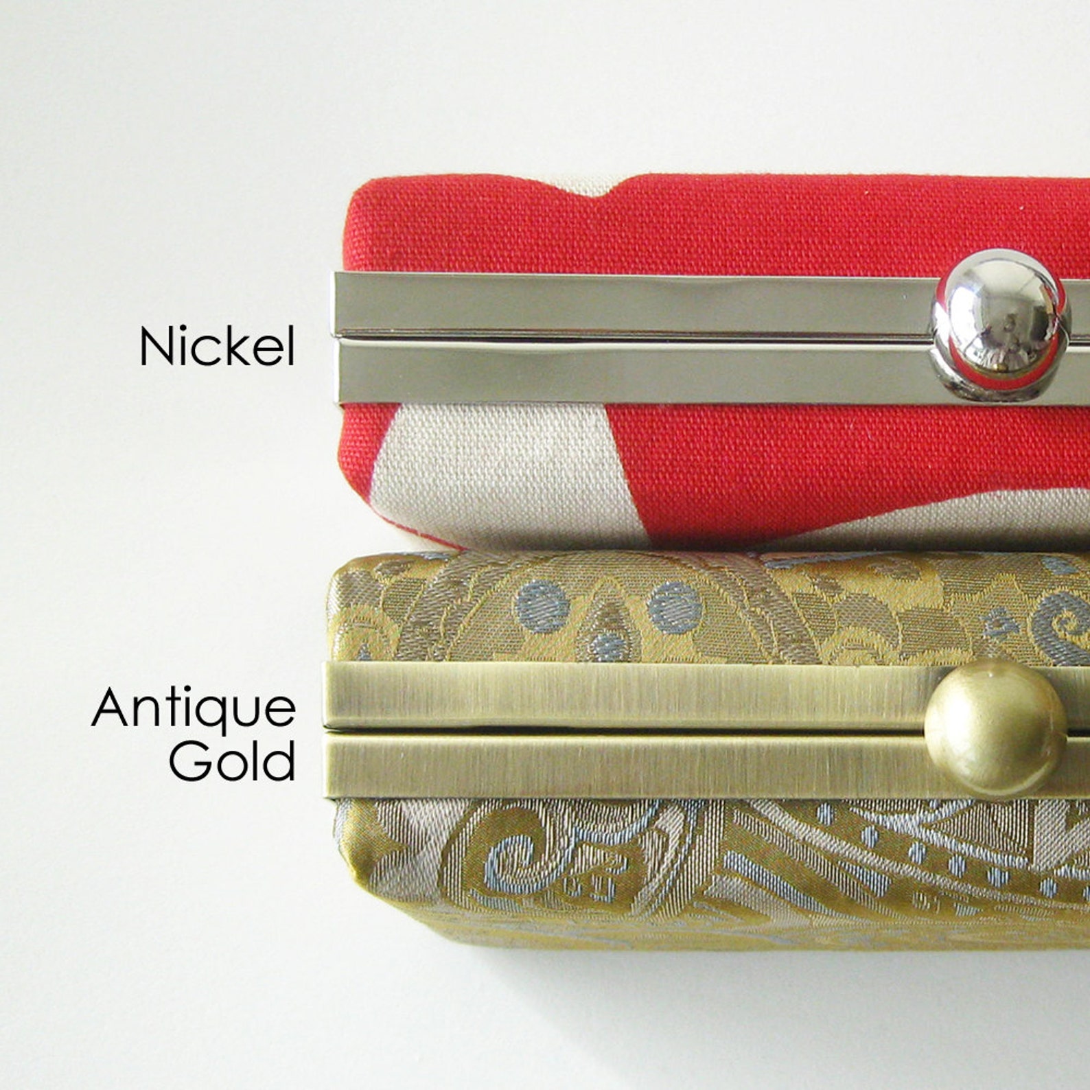 Large Box Clutch Purse Frame Minaudiere No Sew Project - Etsy