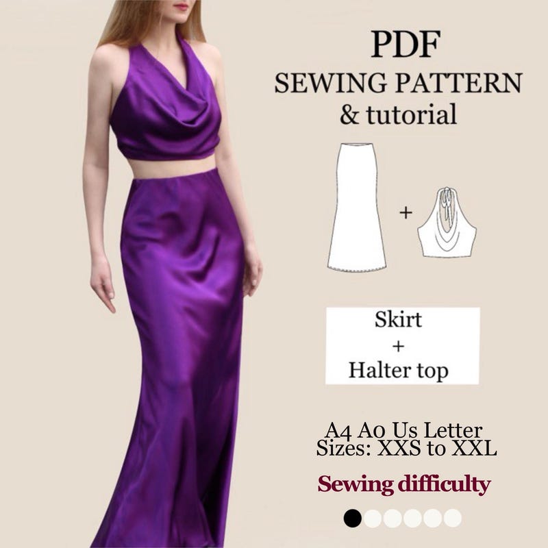 Draped Top Pattern - Etsy