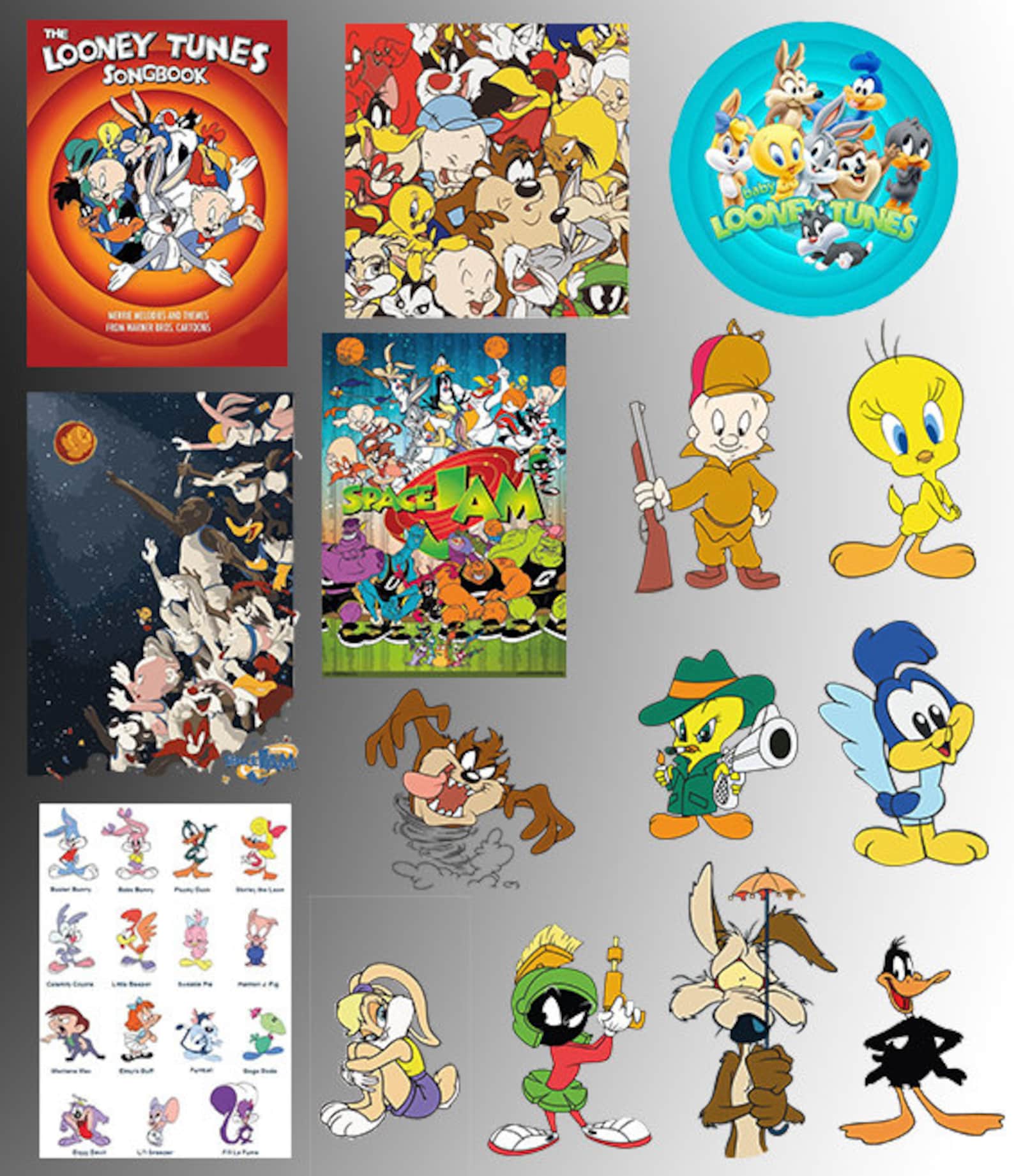 Looney-tunes Png Bundle, Looney-tunes PNG, Sublimation Files, Looney ...