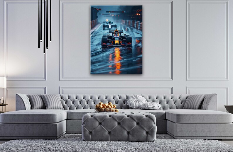Max Verstappen Poster, Formula 1 Print Art, Formula 1 Canvas, Grand Prix Wall Art, Inspirational ...