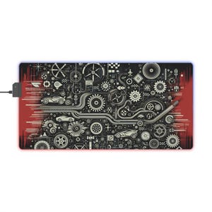 Car LED Gaming Mouse Pad - Etsy