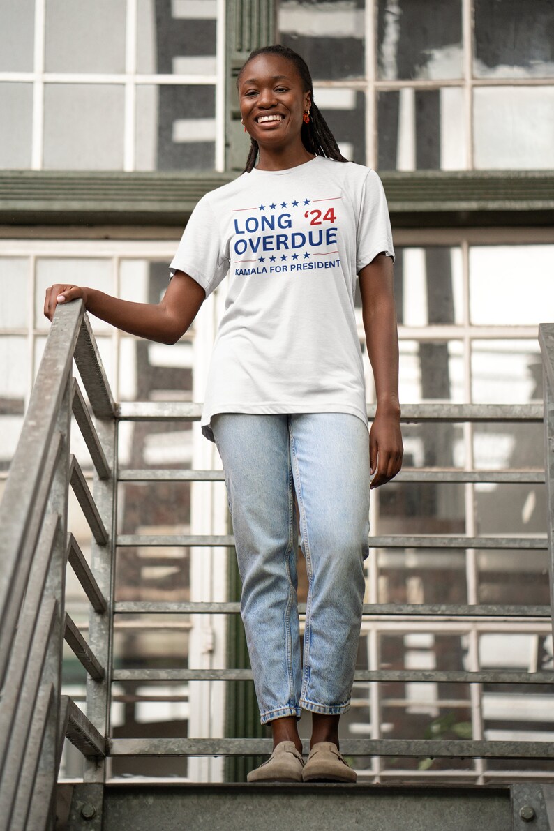 Long Overdue, Kamala Harris Tee - Etsy