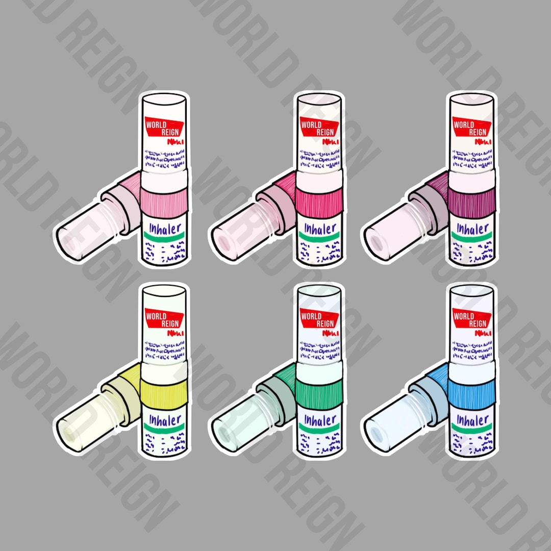 Poy Sian Nasal Inhaler Vinyl Stickers Novelty Stickers - Etsy