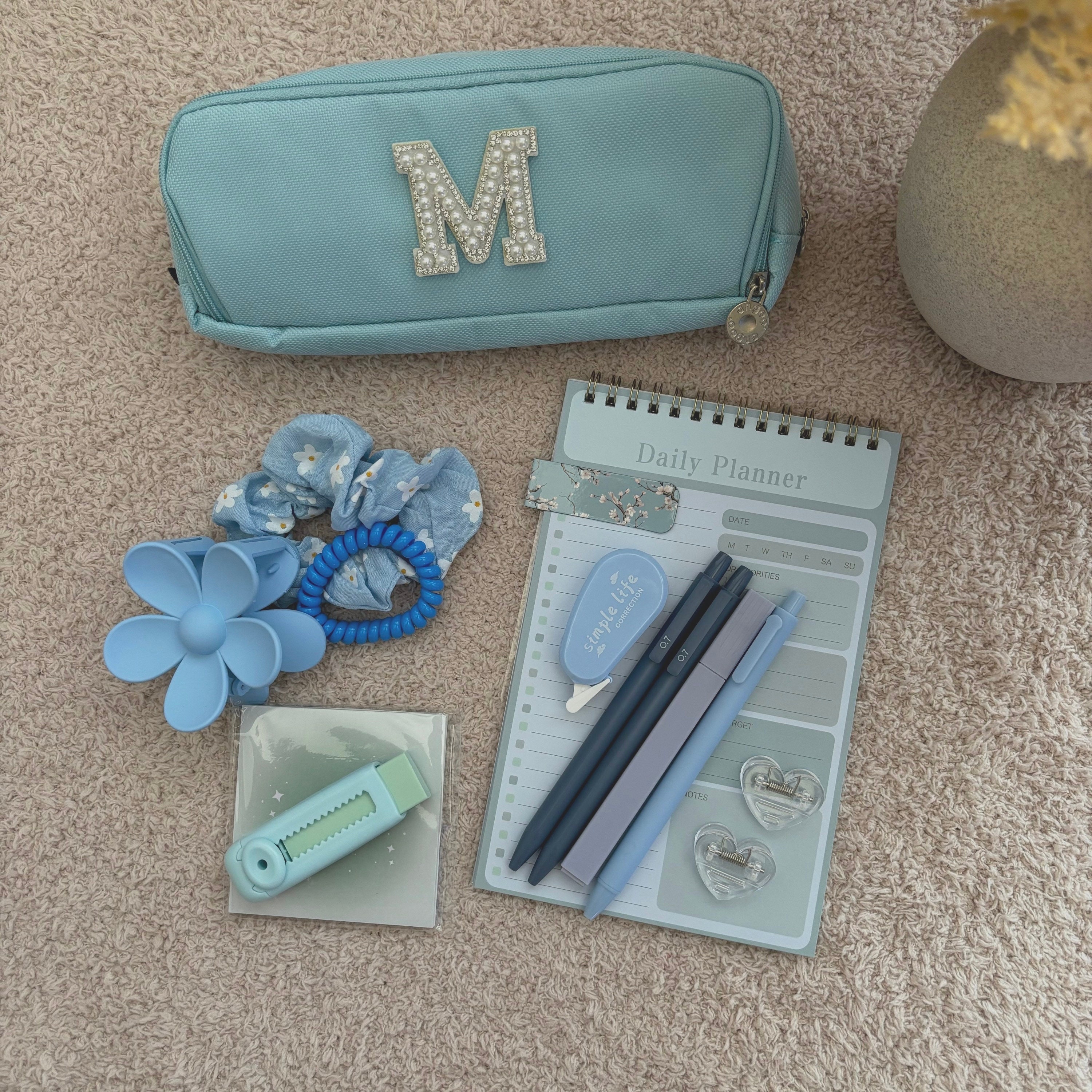 Custom Back to School Pencil Case Set, Gift Idea for Student, Going to ...
