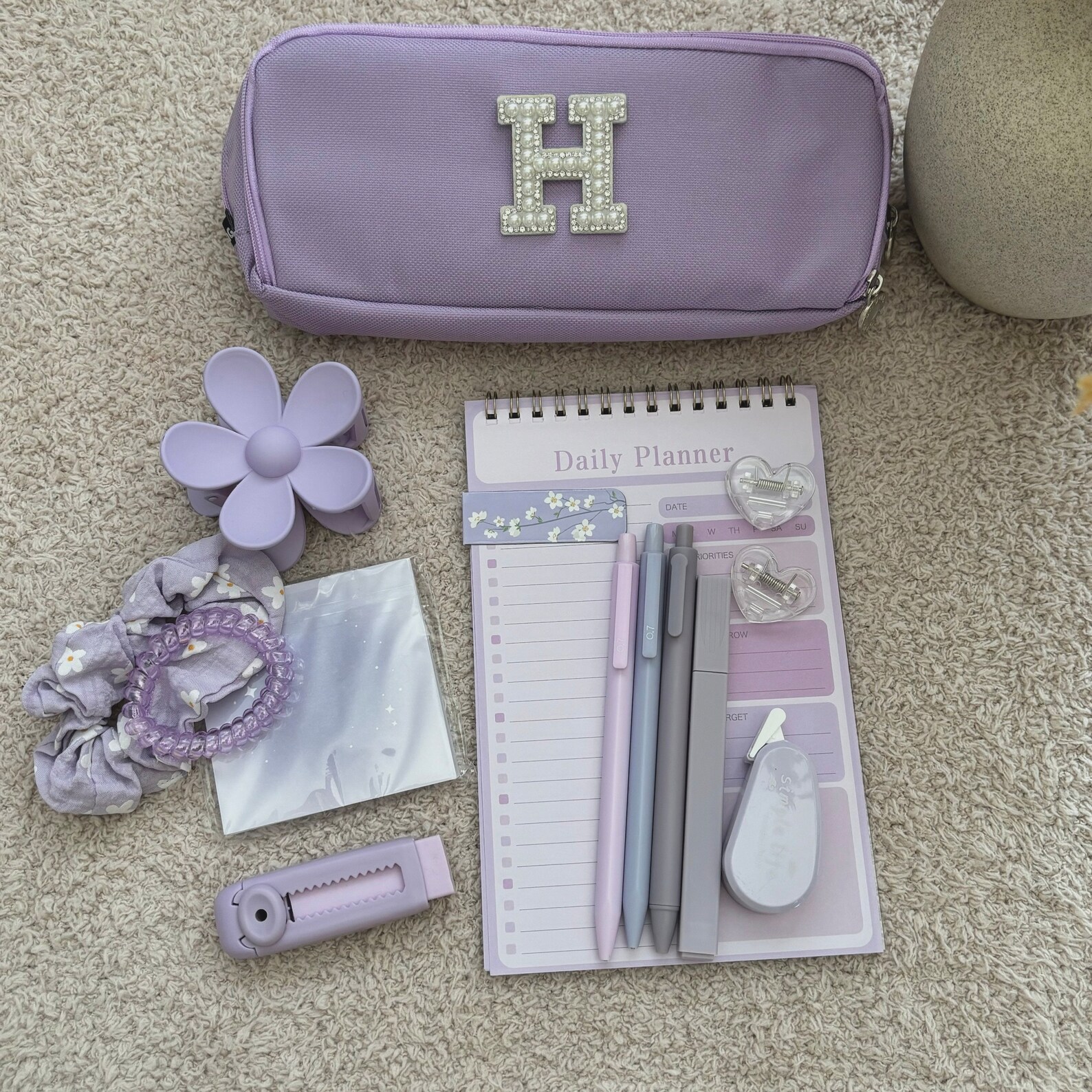 Custom Back to School Pencil Case Set, Gift Idea for Student, Going to ...