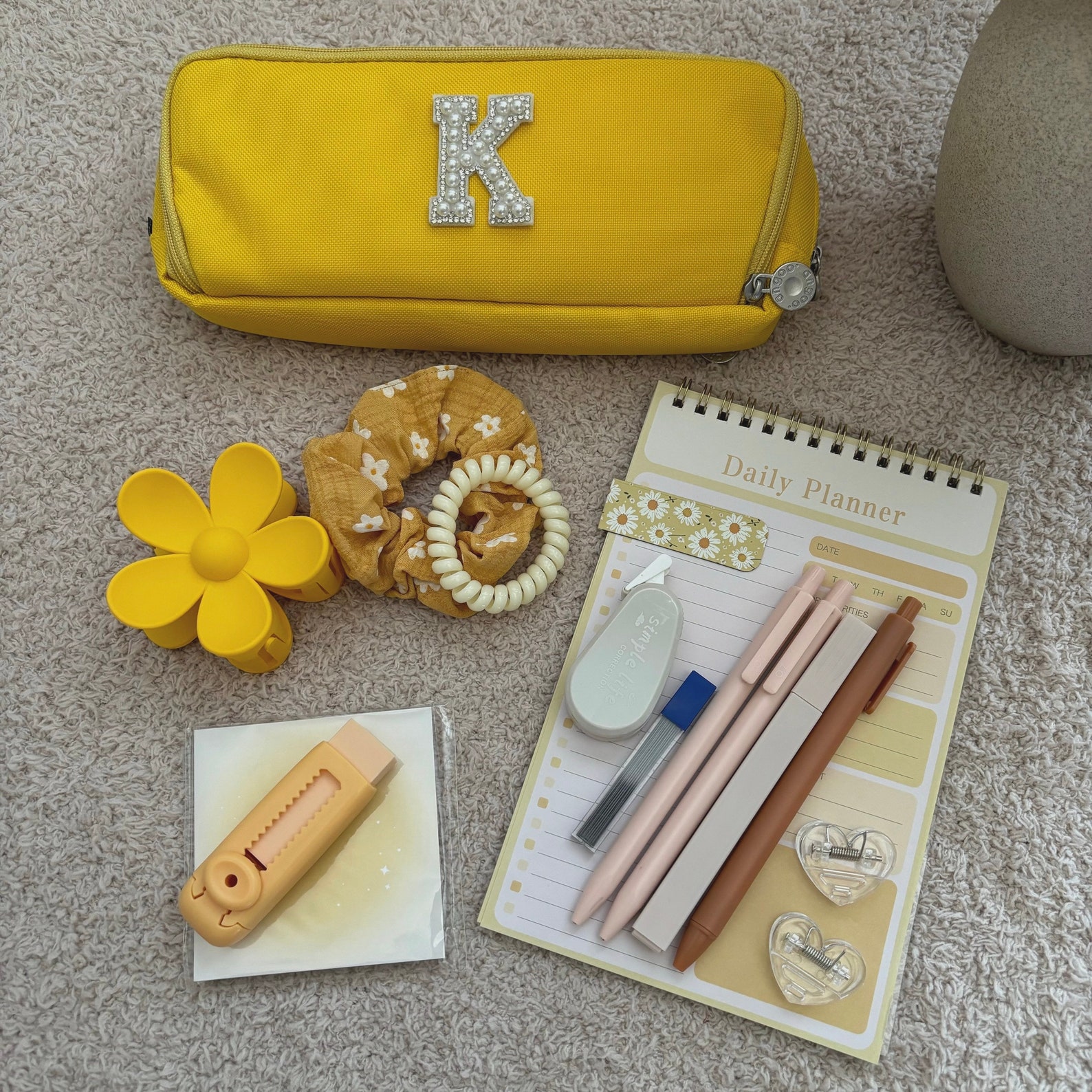 Custom Back to School Pencil Case Set, Gift Idea for Student, Going to ...