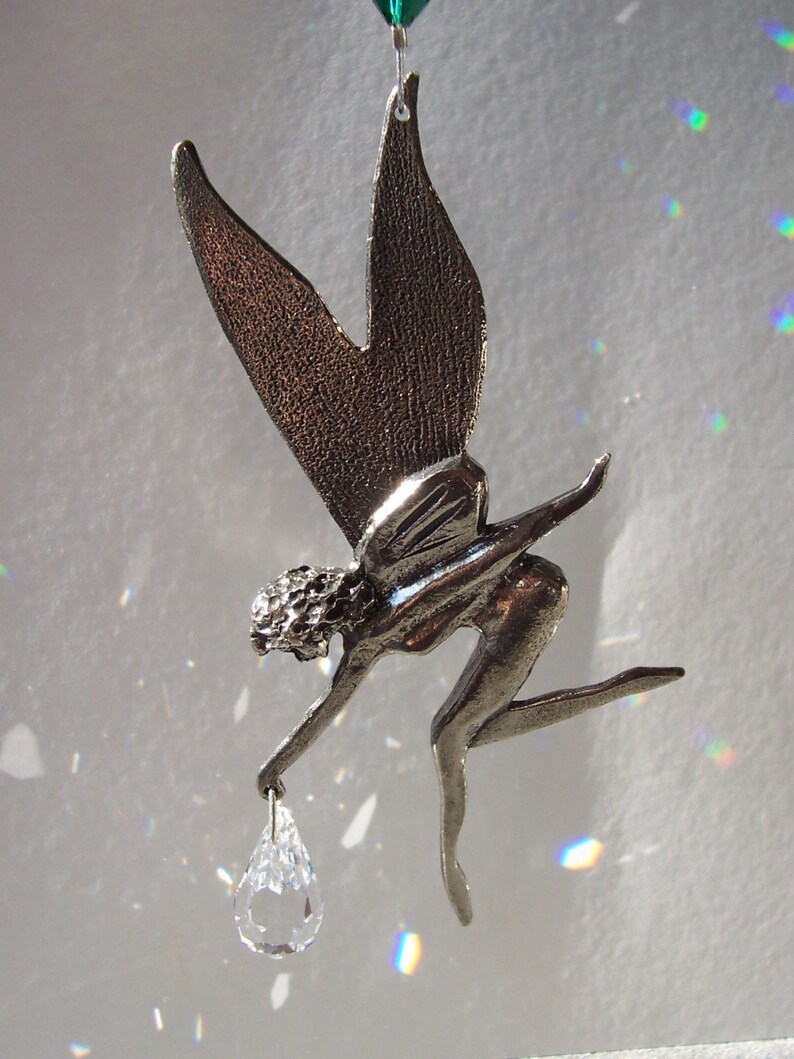 Tinkerbell Fairy Sun Catcher - Pinks - Etsy