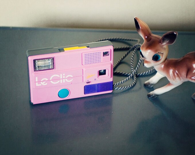 Pink Le Clic 1980s Disc Camera - Etsy