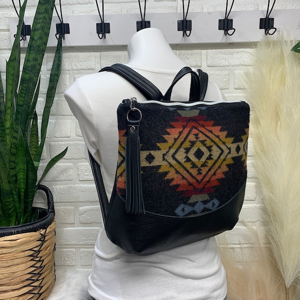 Wool Backpack - Etsy