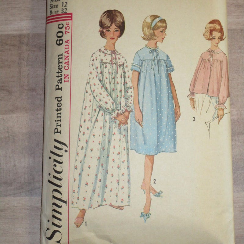 Bed Jacket Pattern - Etsy