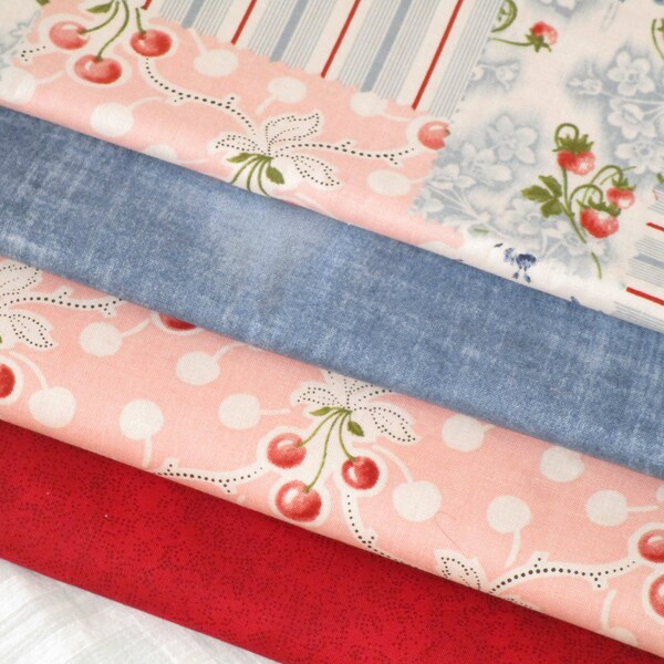 Cherry Fabric - Etsy