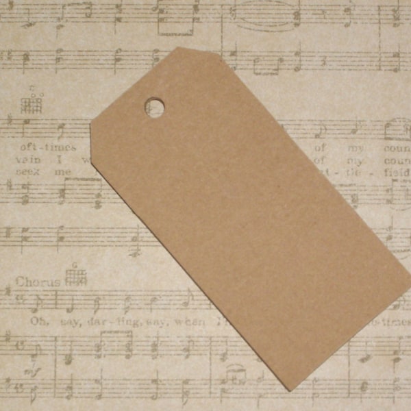 Brown Kraft Tags - Etsy